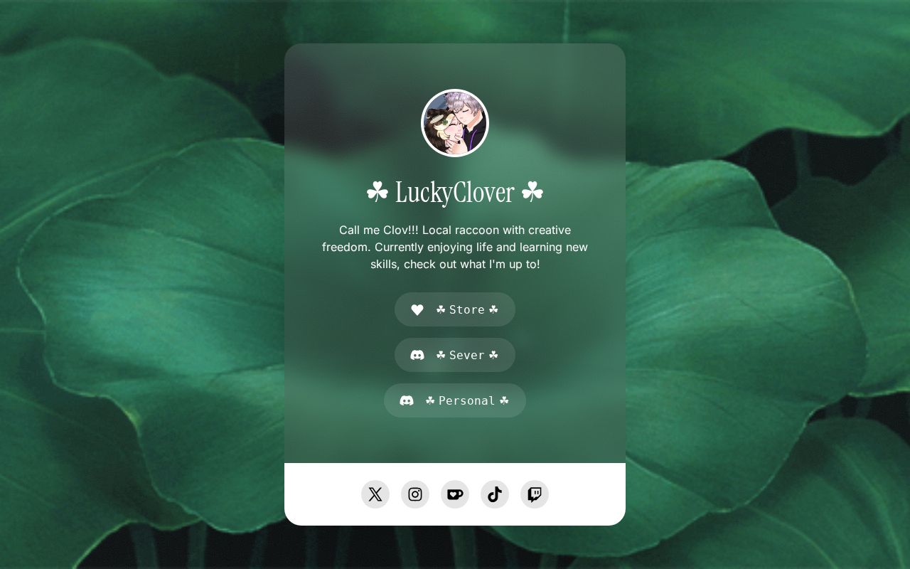 ☘︎ LuckyClover ☘︎